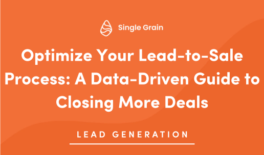 Optimize Your Lead-to-Sale Process
