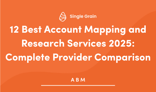 Best Account Mapping and Research Services 2025