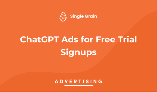 ChatGPT Ads for Free Trial Signups
